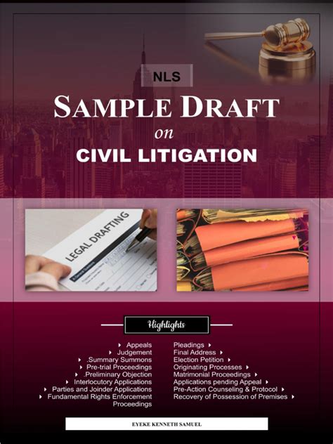 Drafts On Civil Litigation And Task Download Free Pdf Lawsuit Ex Parte