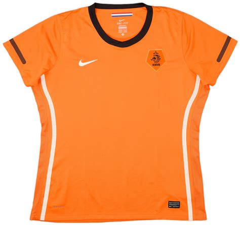 2010 11 Netherlands Home Shirt 9 10 Womens Xl