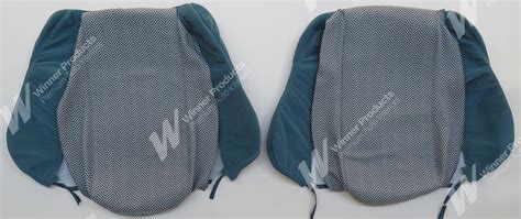 Vk Ss Commodore Sedan Seat Cover Set Front Buckets And Rear Cerulean