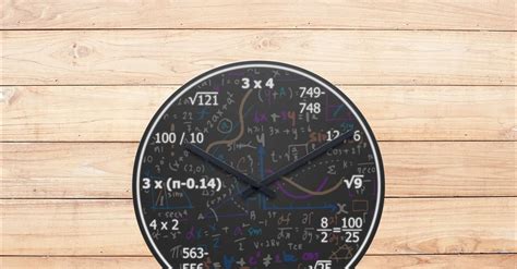 Mathematics Clock V2 Viralstyle