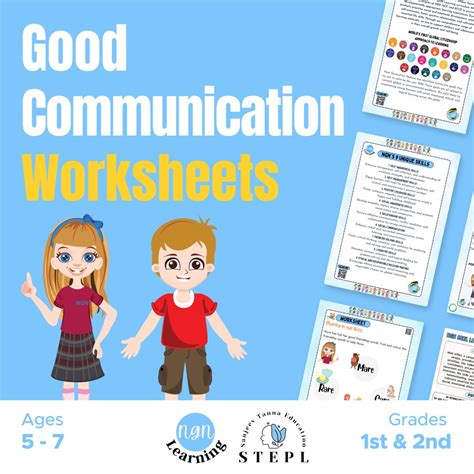 Effective Communication Worksheets