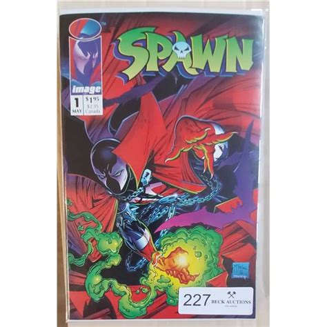 Original Spawn 1992 Lot 1 8 Key Issue First Appearance Of Spawn Todd Mcfarlane Beck Auctions Inc