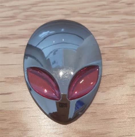 Metal 3d Quality Alienware Alien Head Car Decals Sticker Etsy