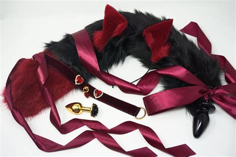 Limited Edition Ruby Jewel Kitten Bdsm Play Set Kittens And Kink