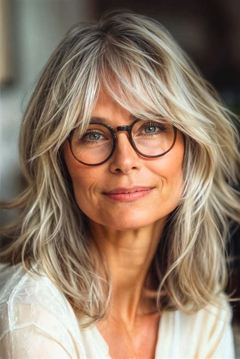 30 Hairstyles With Bangs For Women Over 60 Trendy Hairstyles In 2024 Medium Hair Styles For