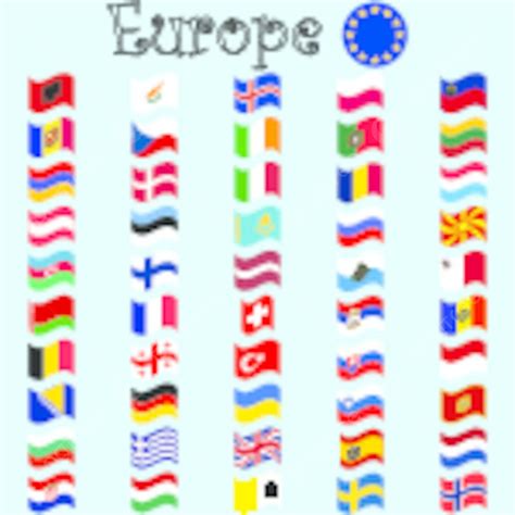 Europe Stylized Flags Orb Banner Arms Vector Orb Banner Arms Png And