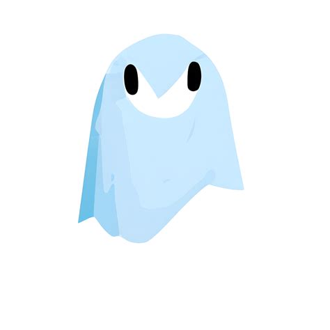 Cute Ghost Costume Made Of Bedsheet · Creative Fabrica