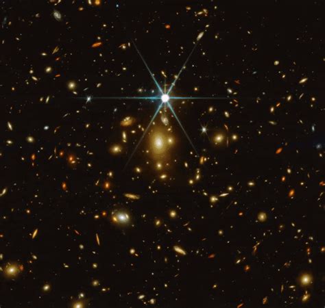 Jwst Log Whl0137 Ls Earendel Star Lensed By Galaxy Cluster Whl0137 08