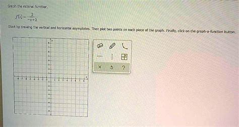 Solved Graph The Rational Function Start By Drawing The Vertical And