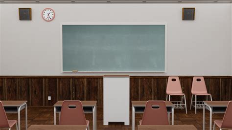 3d Model Class Room Turbosquid 2337483
