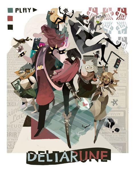Artstation Deltarune Cover Illustration