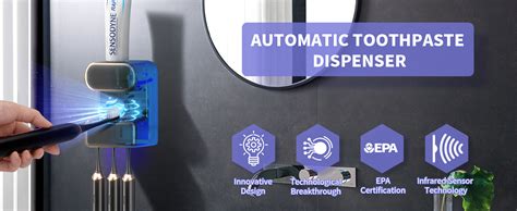 Automatic Toothpaste Dispenserwall Mounted Electric