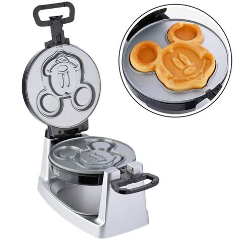 Disney Mickey Mouse Waffle And Donut Maker Silver Mic 68 Best Buy