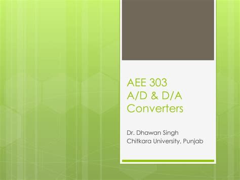 Successive Approximation Adc Pptx
