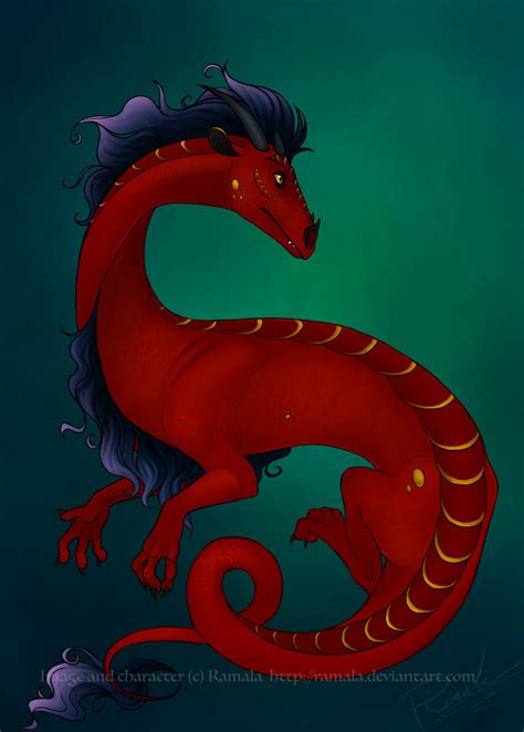The Ruby Dragon By Ramala On Deviantart