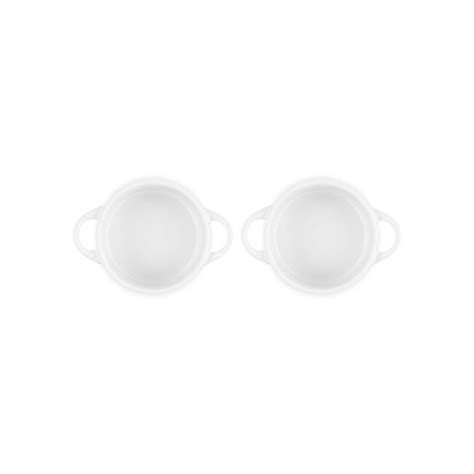 Mini Cocottes Set Of 2 White Le Creuset®