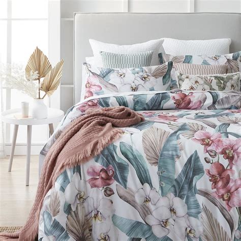 Myhouse Belize Quilt Cover Set Queen Bunnings Australia