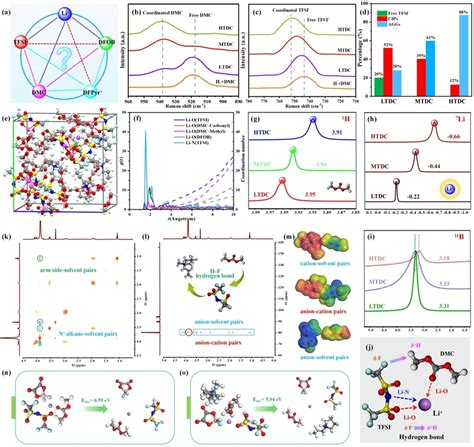 Interactions That Play An Important Role In The Solvation Structure