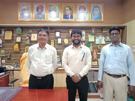 Great Bhet With Dr R M Gade Sir Director Extension Education Dr