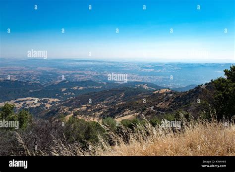 View From The Summit Of Mount Diablo In The San Francisco Bay Area