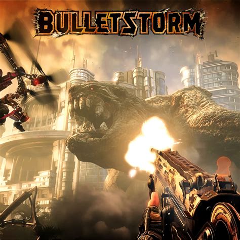 Download Wallpaper Weapons The Game Monster Helicopter Bulletstorm