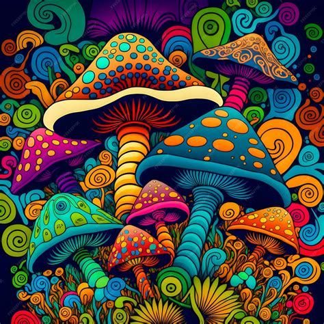 Magic Mushroom Art