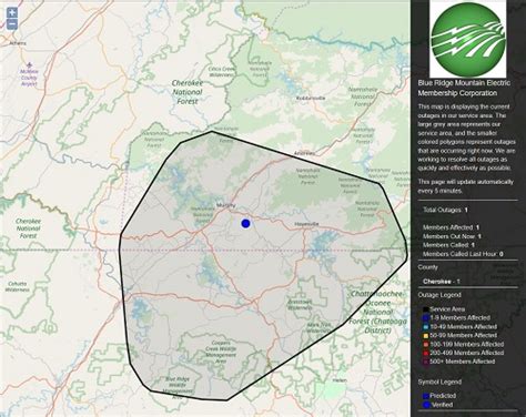 Report Electric Outage Blue Ridge Mountain Emc