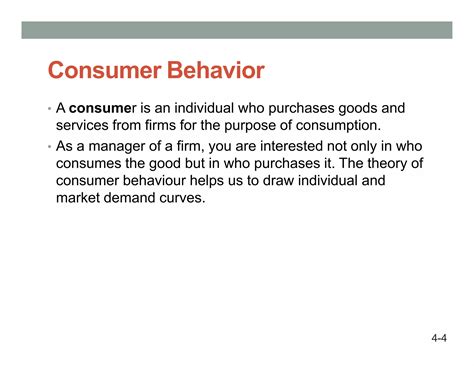 Chapter 4 Consumer Behavior Pptx