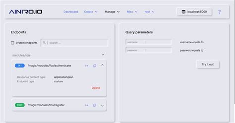 Endpoints Magic Cloud