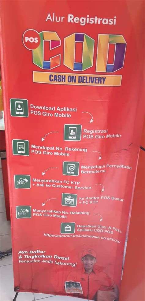 Cara Aktivasi Layanan Cod Pos ~ Suryamd