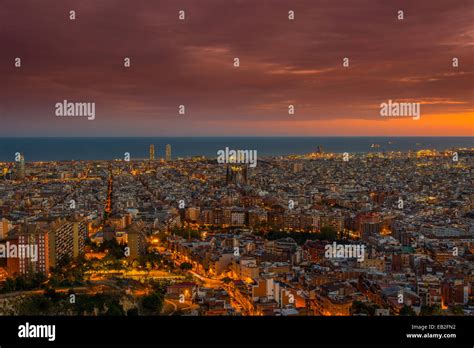Barcelona City Sunset Best Sunset Spots Barcelona Evmji