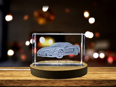 Revolutionary Performance Honda Nsx 19902005 3d Engraved Crystal