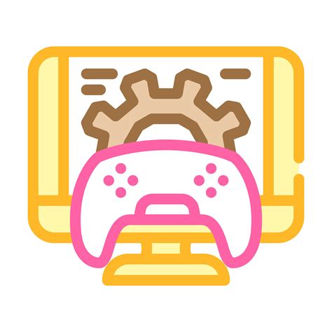 Optimization Game Development Color Icon Vector Illustration 32518960