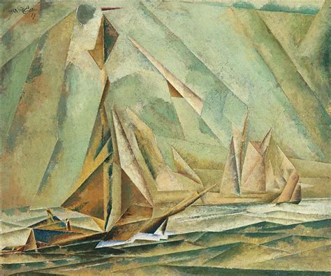Ships 1917 Lyonel Feininger
