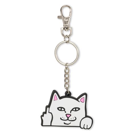 Ripndip Lord Nermal Rubber Key Chain Powflagship