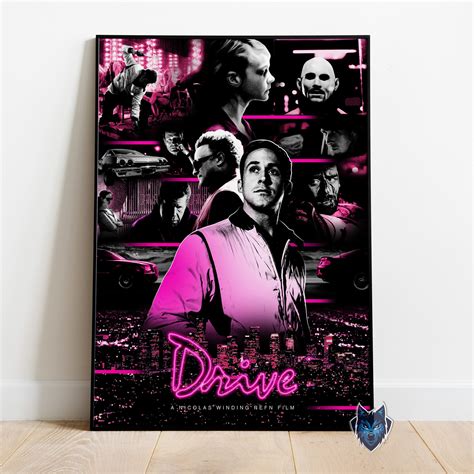 Drive Poster Ryan Gosling Wall Art Movie Poster T Sold By Greg