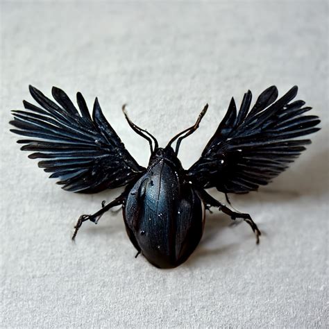 Crow Beetle Rmidjourney