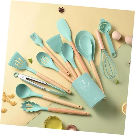 Dreamtimes Kitchen Cooking Utensil Set 14 Piece Silicone Kitchen Tool