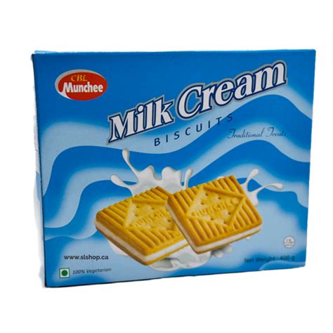 Munchee Milk Cream Biscuit 400g Sl Shop