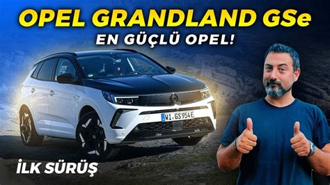 Opel Grandland Gse Bize Gelemeyen Sporcu İlk Sürüş