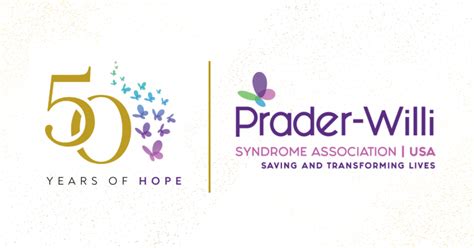 Celebrating 50 Years Of Hope Ushering In Pwsa Usas Anniversary Year Prader Willi Syndrome