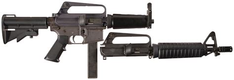 Colt 9mm Model 633 Class Iiinfa Machine Gun With Extra Upper Rock
