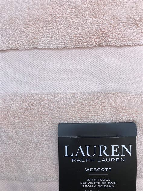 Lauren Ralph Lauren Wescott Bath Towel Pink Amazonca Home