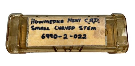 Instrument Mini Cad Small Curved Charnley Stem Pre 1998 Ar16513 Ehive