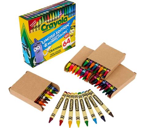 Crayola Classic And Limited Edition Crayons 64 Count Crayola