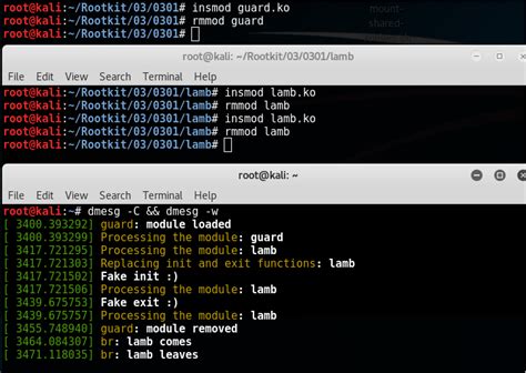 Linux Rootkit实验｜0200 基本功能之阻止模块加载