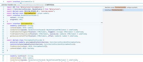 [editor] peek view after go to definition seems to be broken · issue