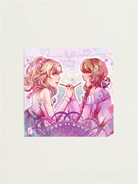 Genshin Impact Jean X Lisa Photographic Print By Cherieoceans
