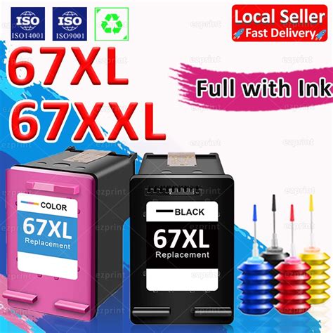 Compatible Hp 67 Xl 67 Xxl Ink Cartridge Hp 2722 Ink Hp 2330 Ink Hp 67
