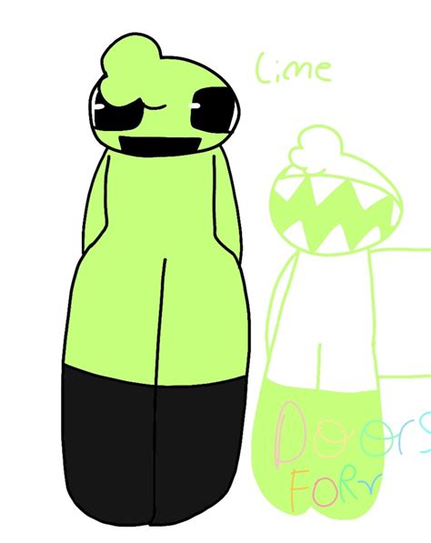 New Rainbow Friends Oc Lime By Doorsforv On Deviantart